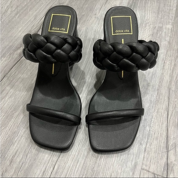 DV by Dolce Vita | Shoes | Dv Footwear Braided Two Band City Block Heel ...